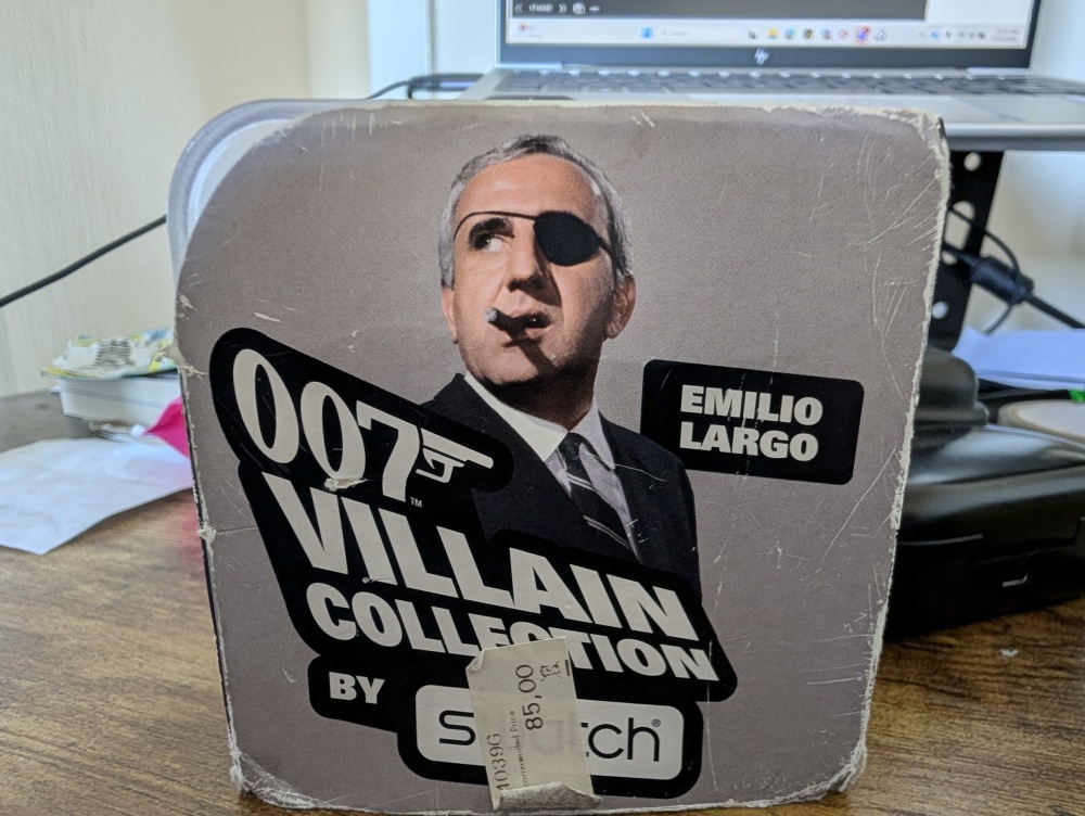 SWATCH Emilio Largo Villain Collection Thunderball — ajb007